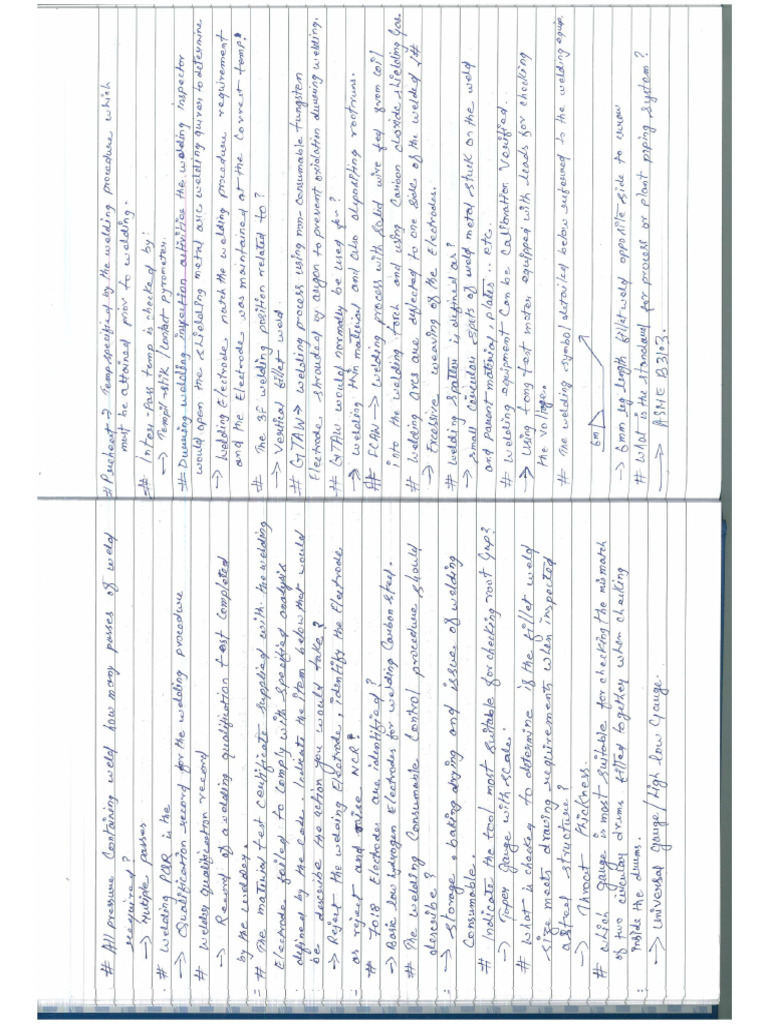 ARAMCO Interview Note - Pg-35 | PDF