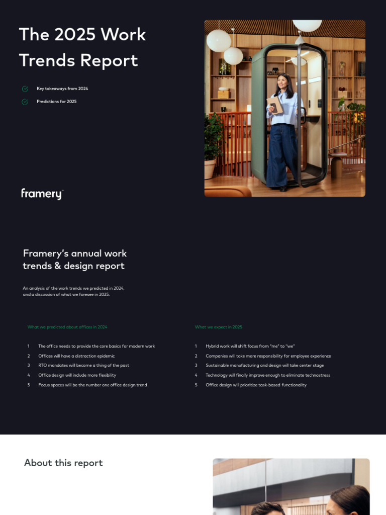 2025 Work Trends Report | PDF | Sustainability | Employment