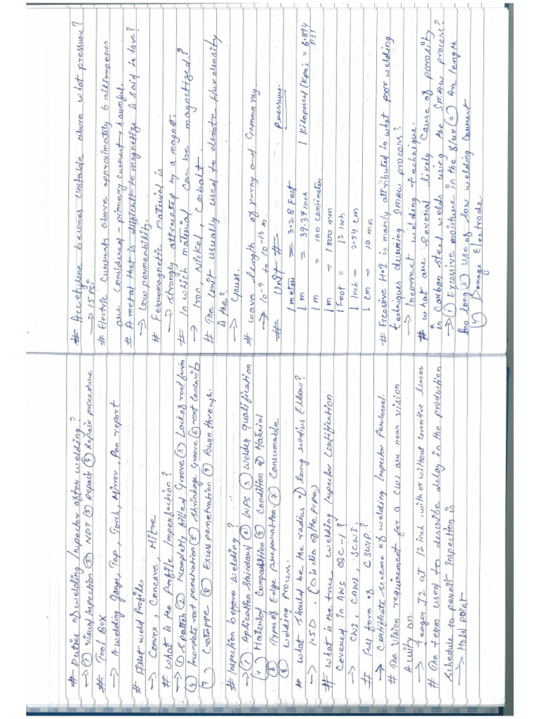 ARAMCO Interview Note - Pg-43 | PDF