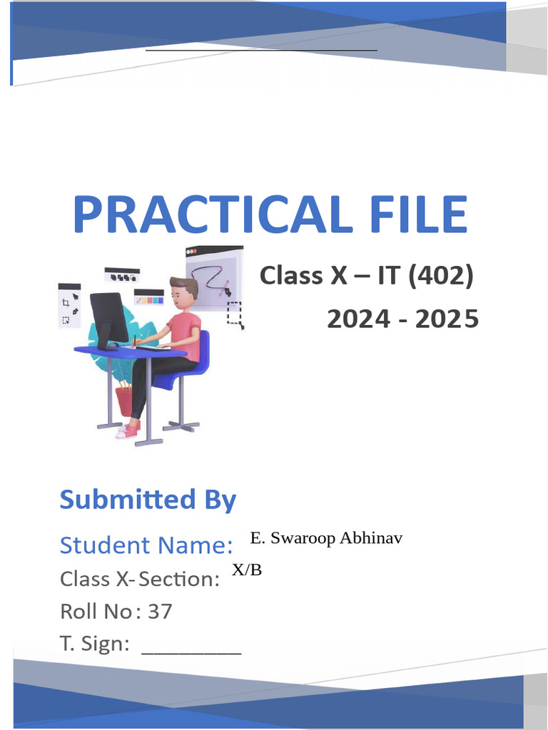 Class X IT Project Acknowledgment 2024 | PDF | Hyperlink | Learning