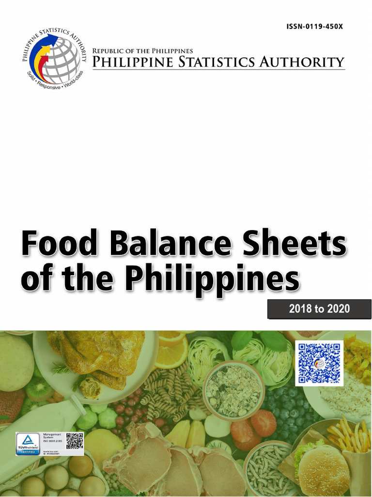 Full Report FBS 2018 2020 - Ao 29june2021 | PDF | Foods | Calorie