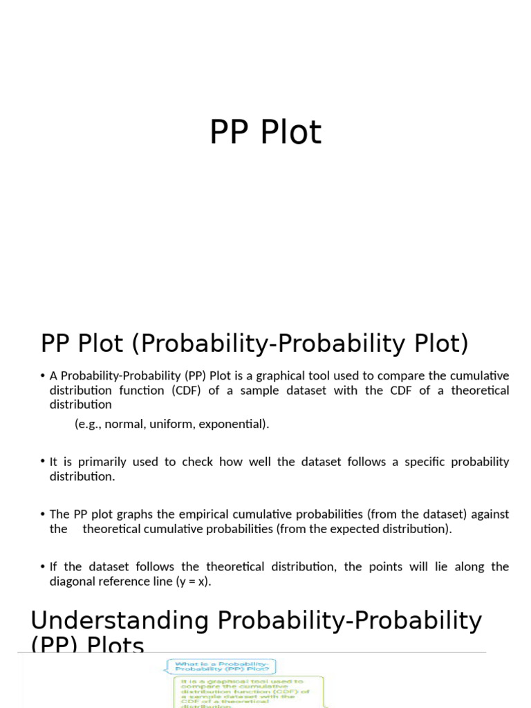 PP Plot | PDF
