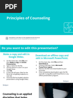 Activity 7 Principles of Counseling | PDF | Medical Ethics | Autonomy