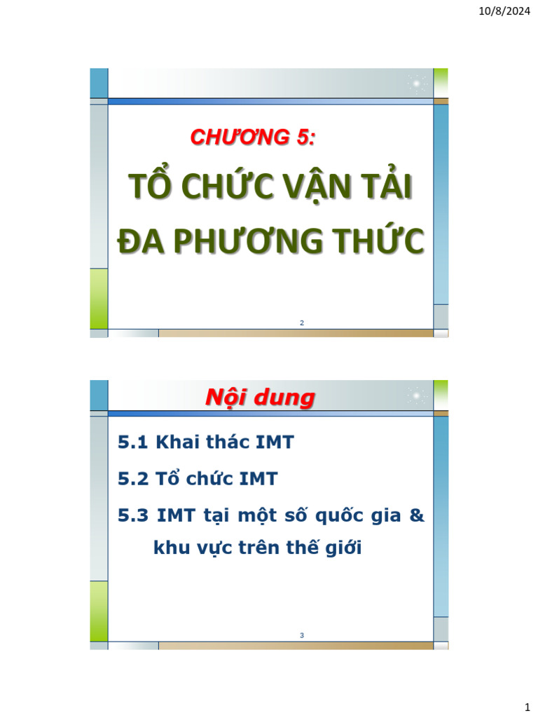 Chương 5 - T CH C VTĐPT | PDF