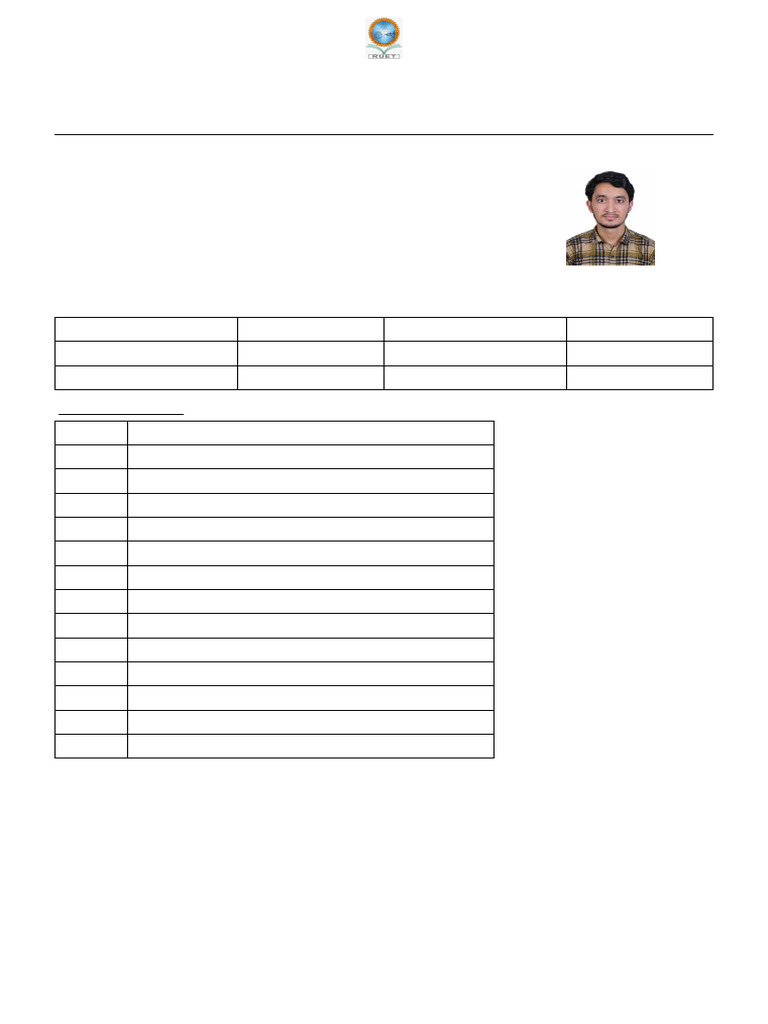 DeptChoiceList Ruet | PDF