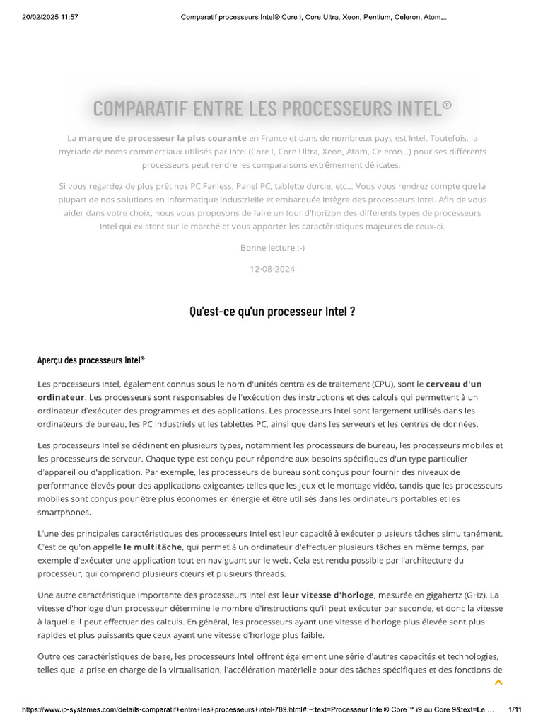 Intel Def | PDF