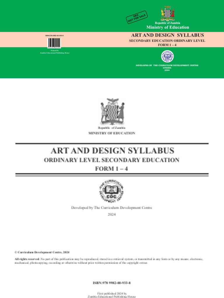 Art and Design Syllabus Final | PDF