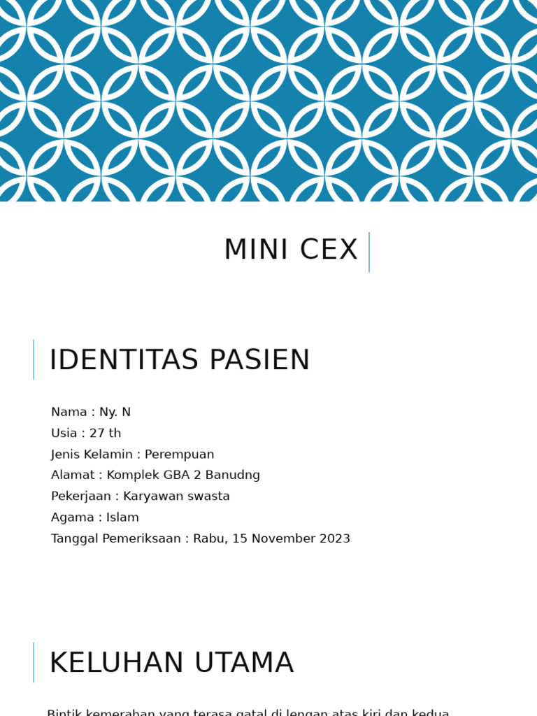Mini Cex | PDF