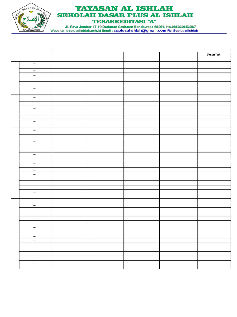 Jadwal Sts & Pts Genap 2024-2025 Rev | PDF