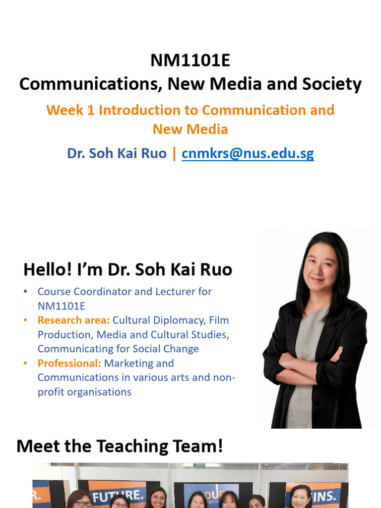 Lec1 Introduction | PDF | Communication | Human Communication