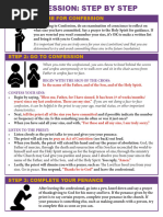 Confession Cheat Sheet For CCD | PDF | Penance | Sacraments