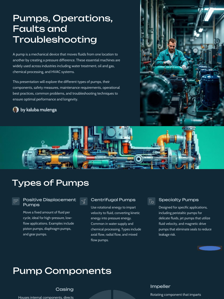 Pump Operations and Troubleshooting Guide | PDF | Pump | Mechanical ...