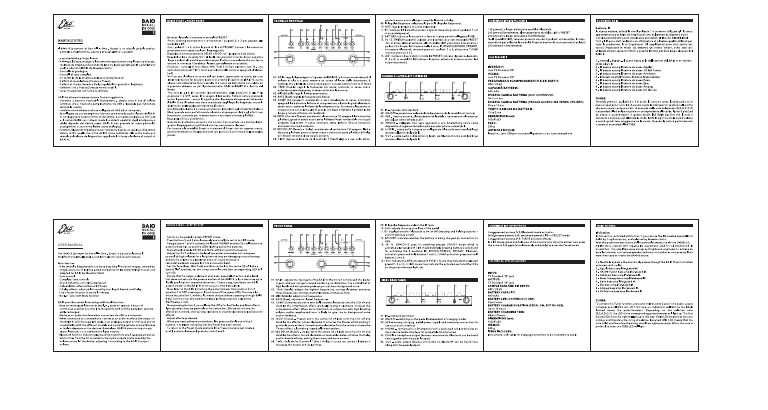 Quick Start User Manual Guide | PDF