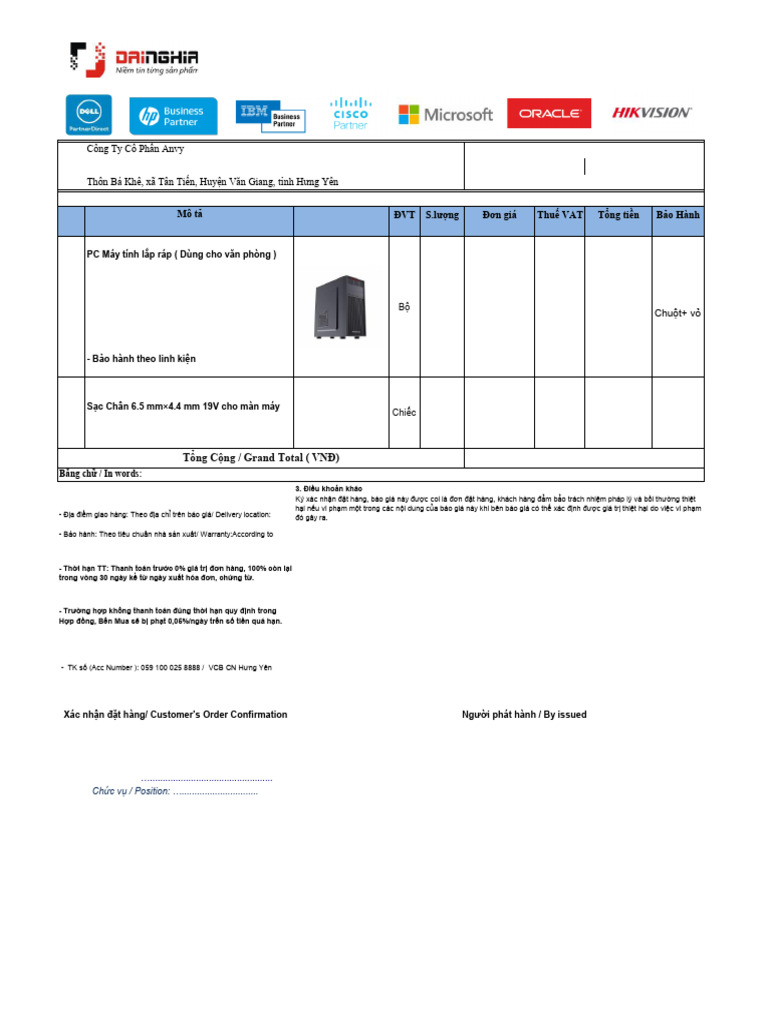 DaiNghia - Case Máy Tính+ngu N Màn Hình | PDF