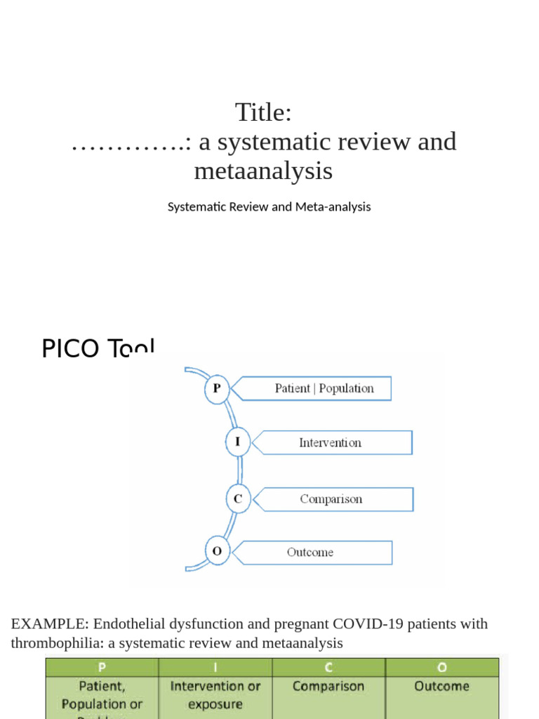 Organization Meta-Analysis-Template | PDF