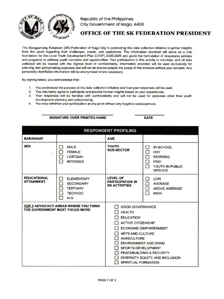 LYDP Consultation Forms | PDF