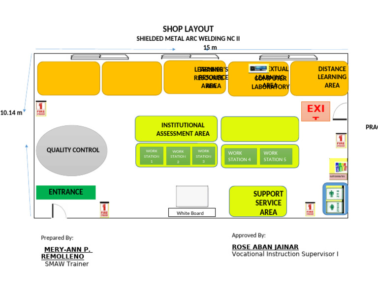 SMAW MTF - SHOP LAYOUT Final | PDF