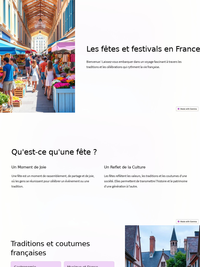 Les Fetes Et Festivals en France | PDF | Festival | Carnaval