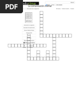 Crucigramas - Pasatiempos | PDF