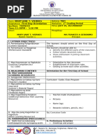 Diagnostic Test Lesson Plan | PDF | Teachers | Learning