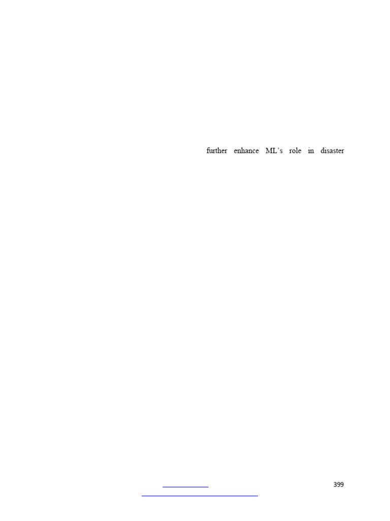 Machine Learning For Disaster Management A Review | PDF | Machine ...