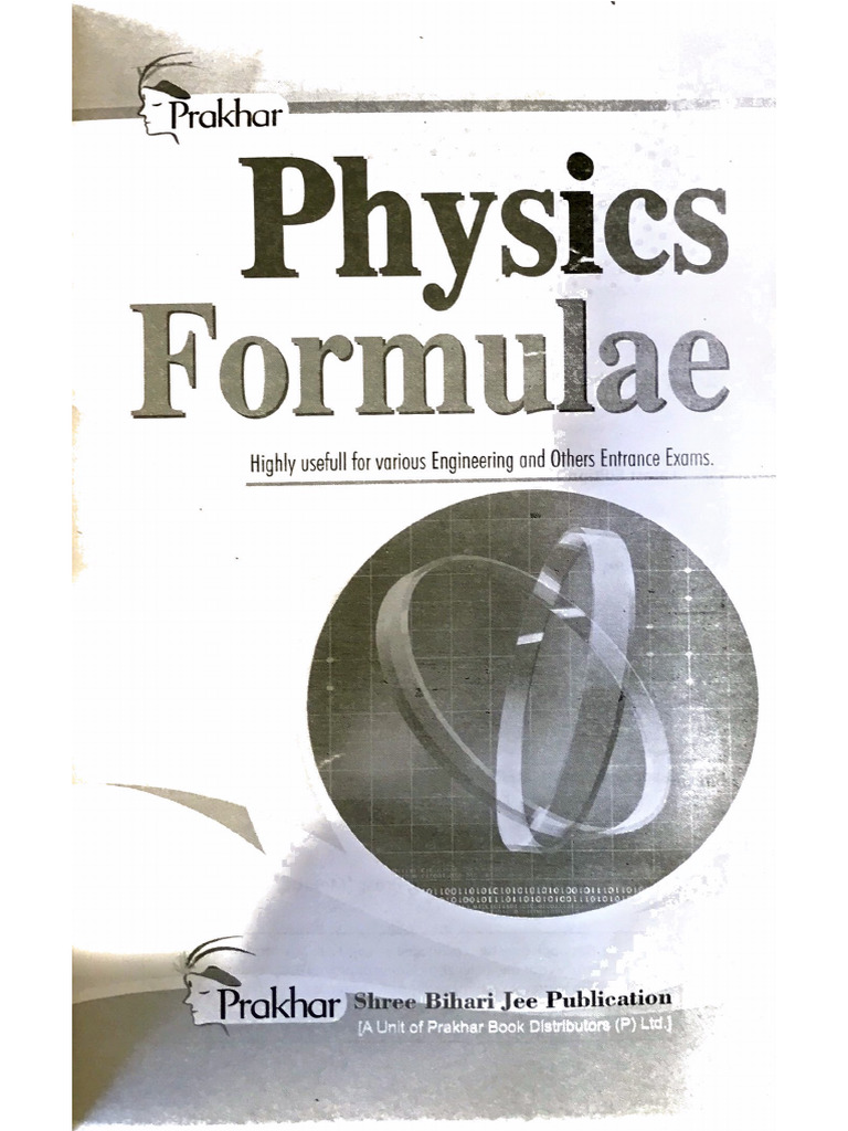 physics formulae book | PDF