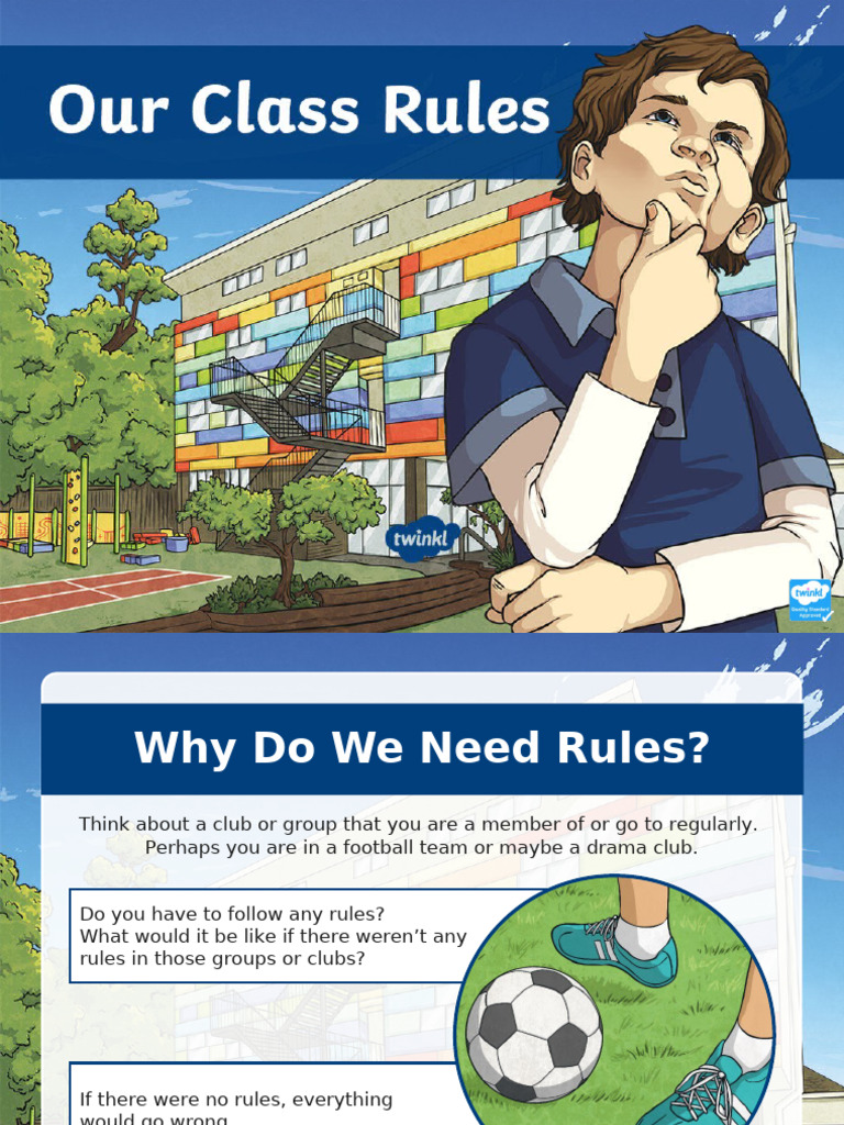 t c 2549034 Our Class Rules Powerpoint Ver 1 | PDF