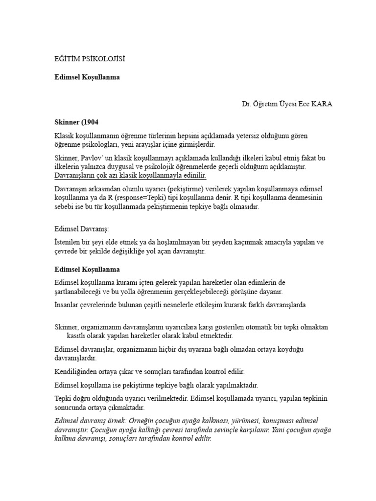 7.ders Notları | PDF