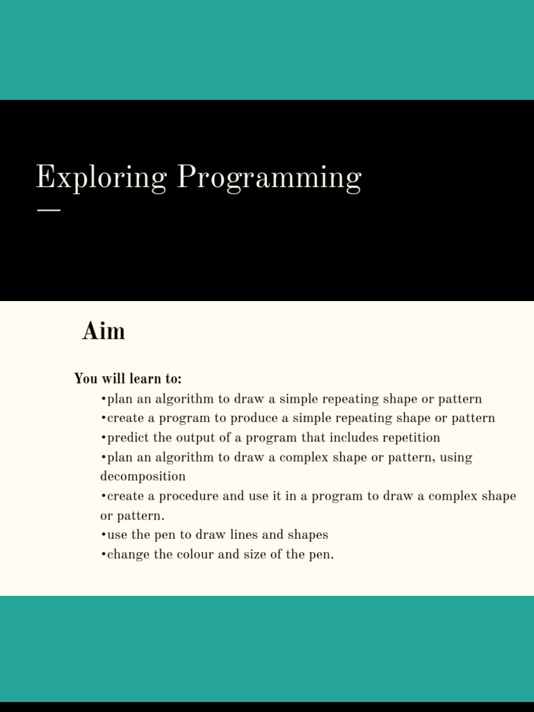 Exploring Programming Stage 6 Cambridge | PDF | Algorithms | Control Flow
