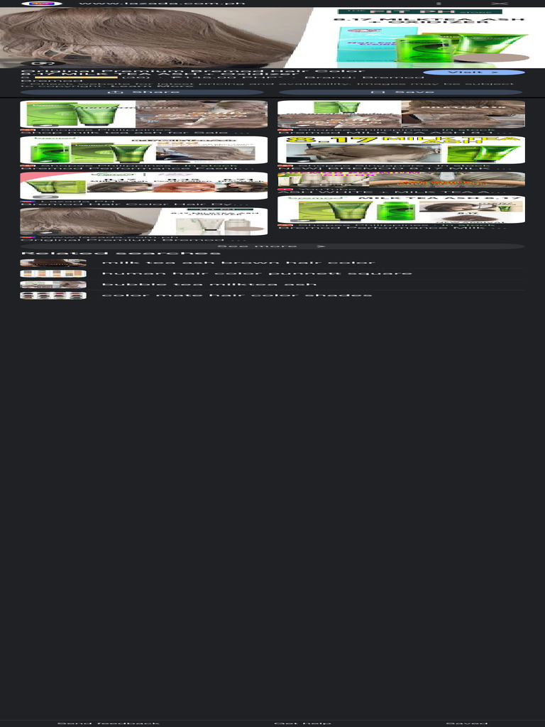 Bremod Milk Tea Ash Hair Color | PDF