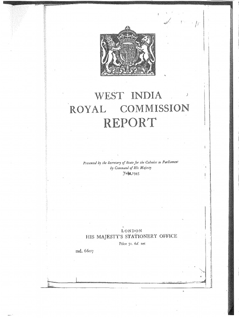 The Moyne Commission Report | PDF