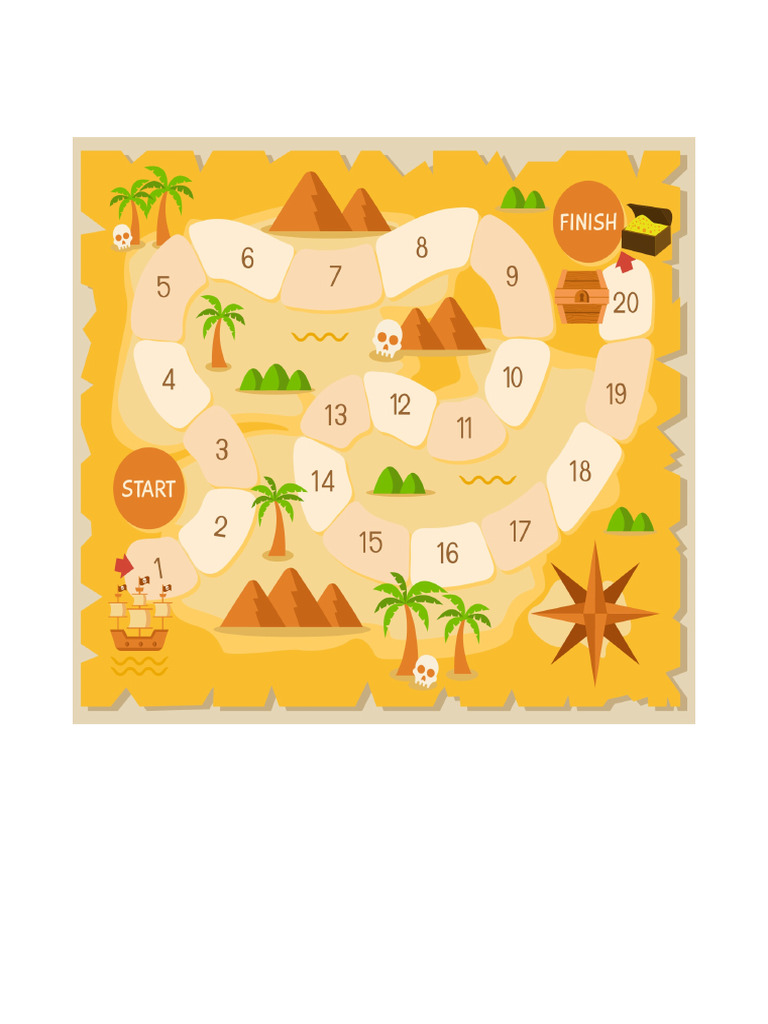 Kids Adventure Path Game Board Printable - 63653.jpg | PDF