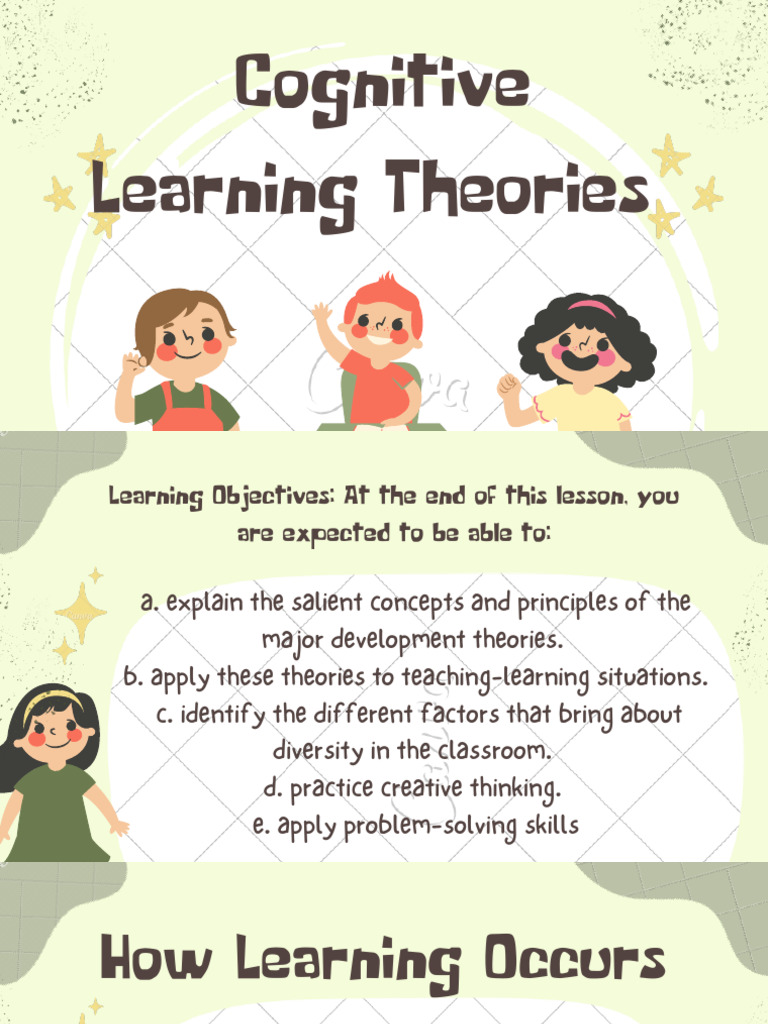 Cognitive Learning Theories (2) | PDF | Memory | Cognition