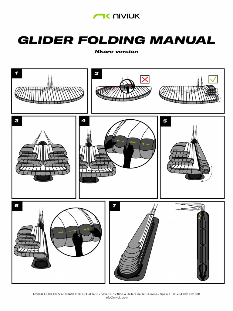 Glider Folding Manual | PDF
