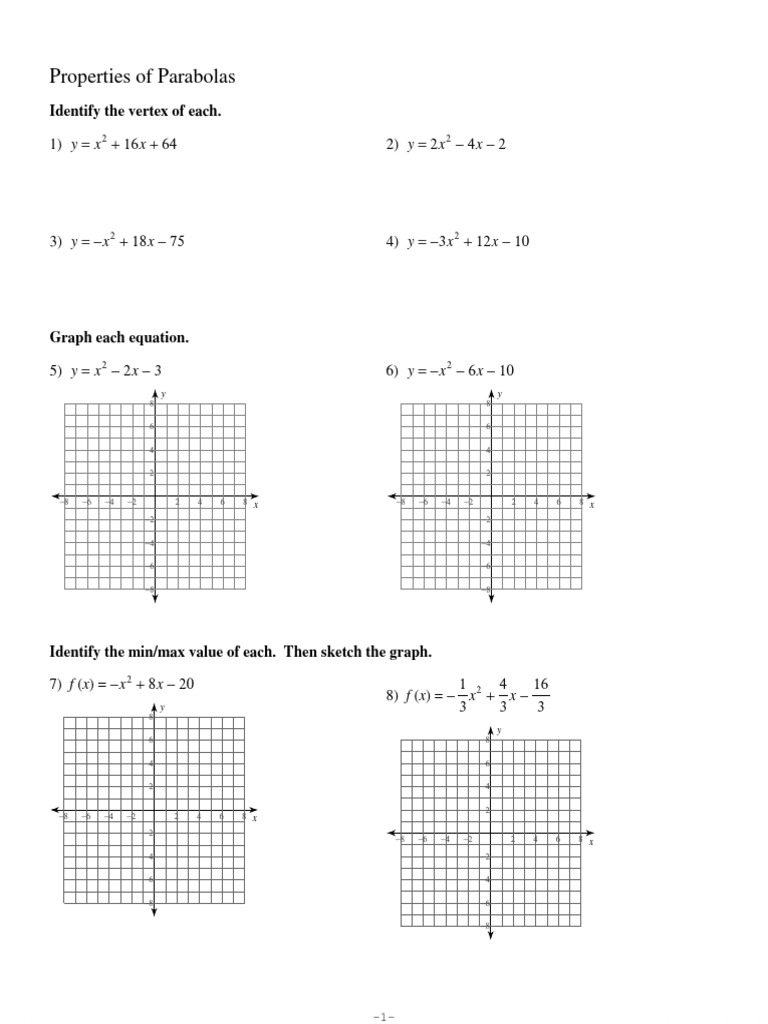 Properties of Parabolas | PDF | Combinatorics | Theoretical Computer Science