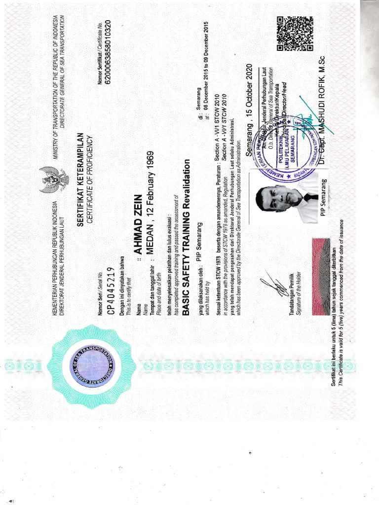 Basic Safety Training Revalidation Guide | PDF