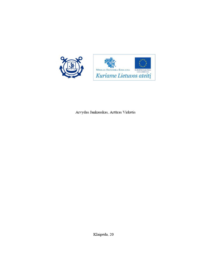Methodical Instructions For Development of Sea Going Practice reports ...