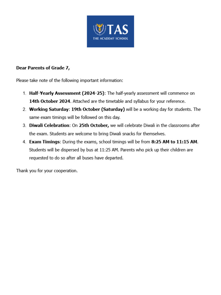 G7 HYA Syllabus & Timetable | PDF | English Language