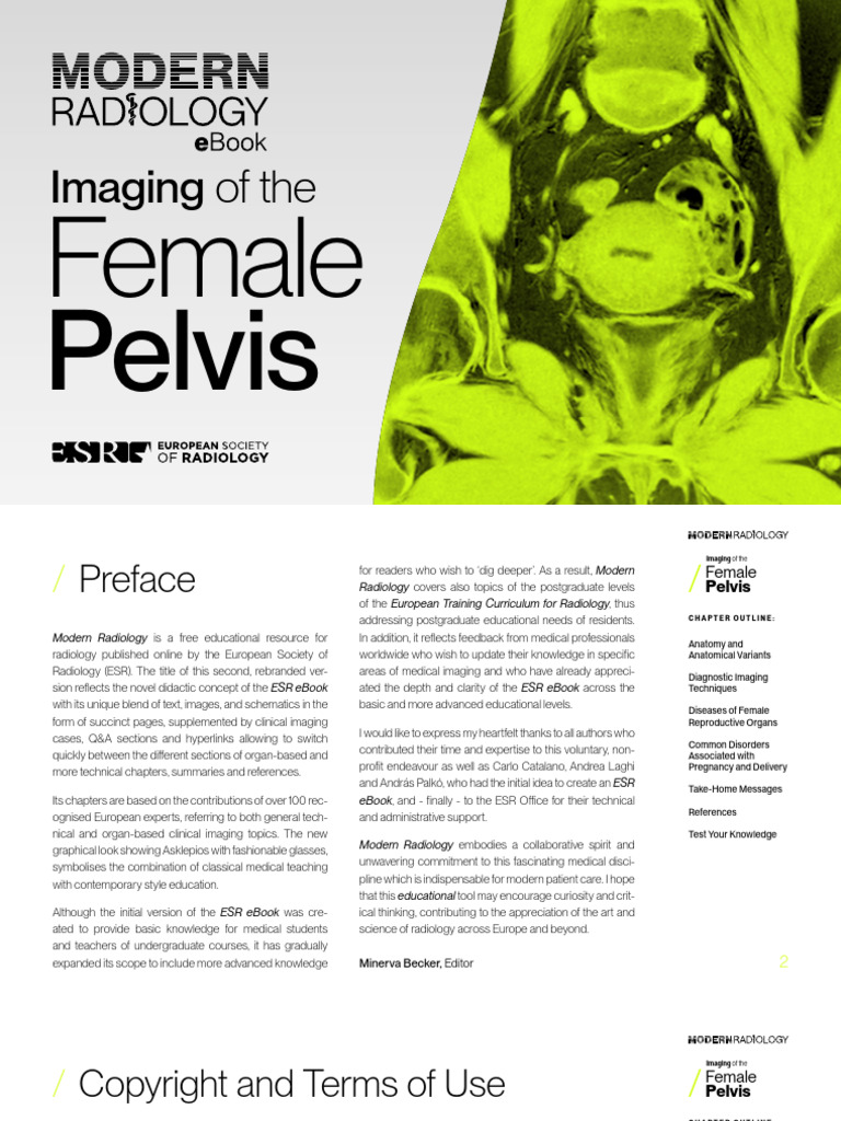 ESR Modern-Radiology Ebook Chapter 22v2 | PDF | Uterus | Ovary