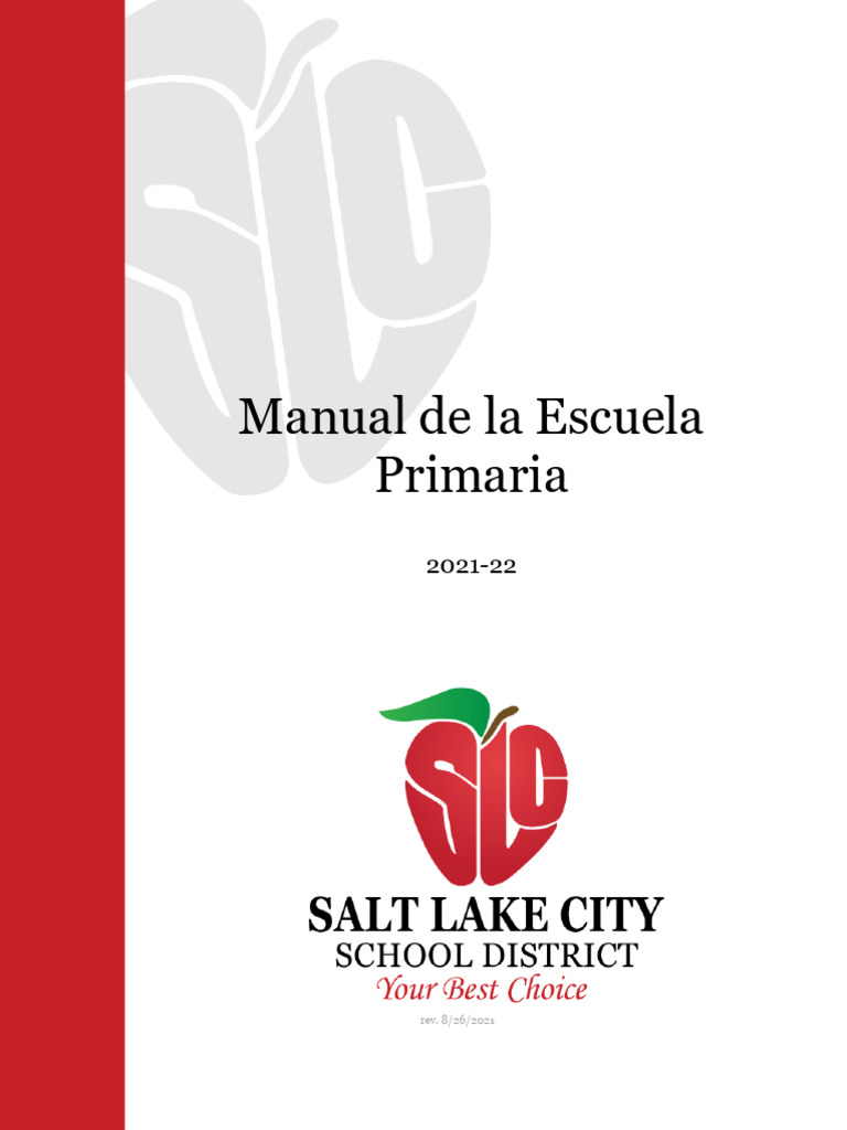 Elementary School Handbook Spanish | PDF | Escuelas | Ropa