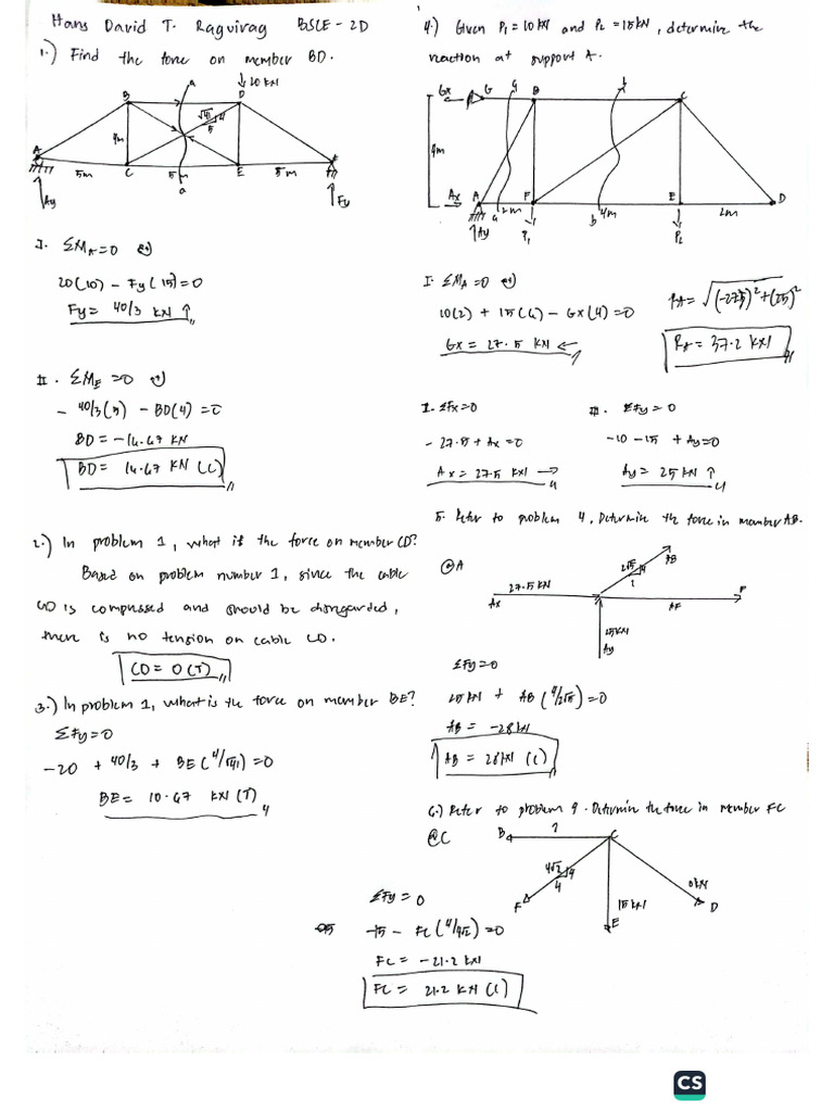 Problem Set 1 Finals - Raguirag | PDF