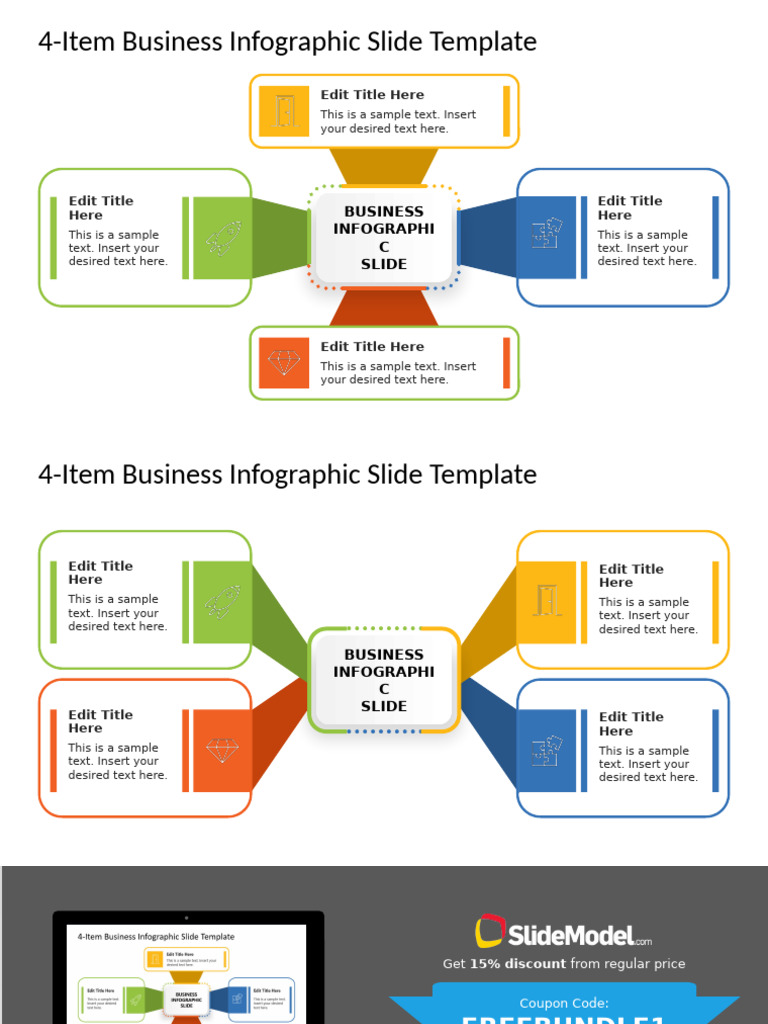 FF0536 01 4 Item Business Infographic Slide Template 16x9 1 | PDF