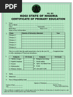 BVN Enrollment Form Instructions | PDF