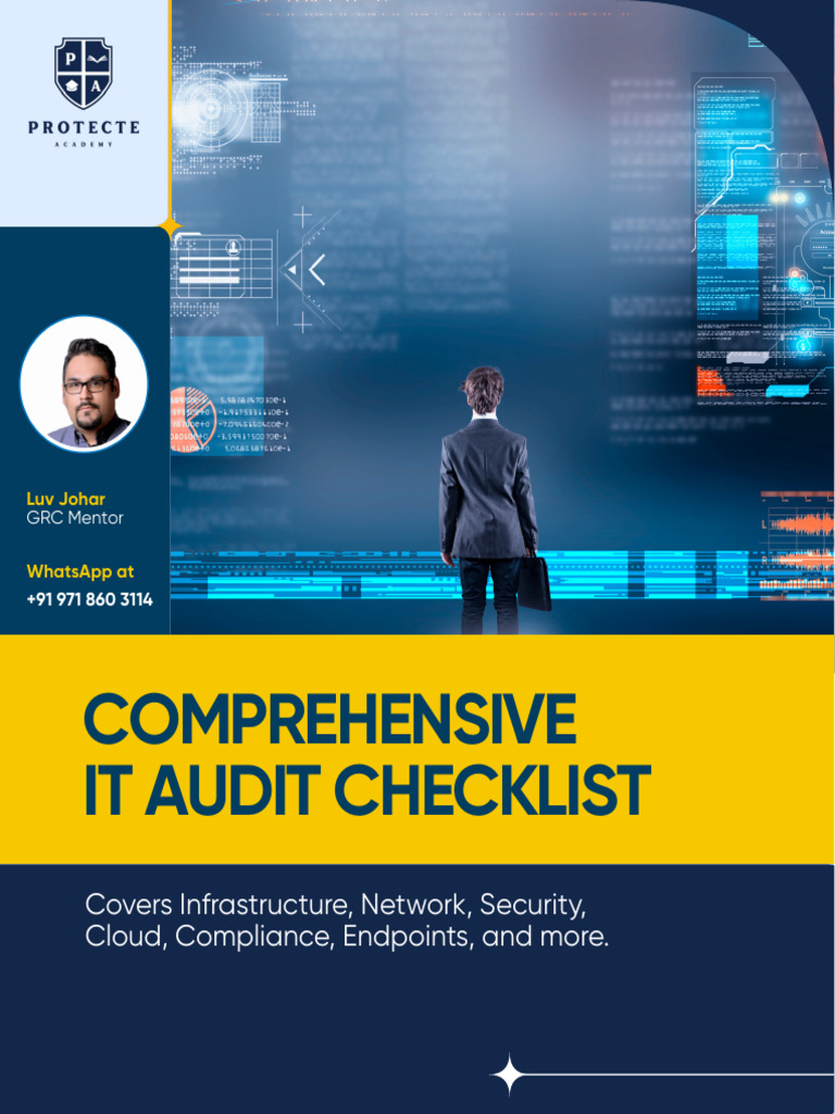 Comprehensive IT AUdit Checklist | PDF | Computer Network | Backup
