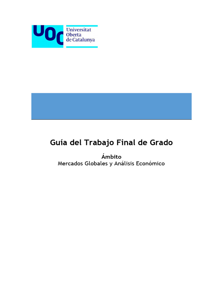 2304_Guía_TFG-3 | PDF | Business | Evaluación