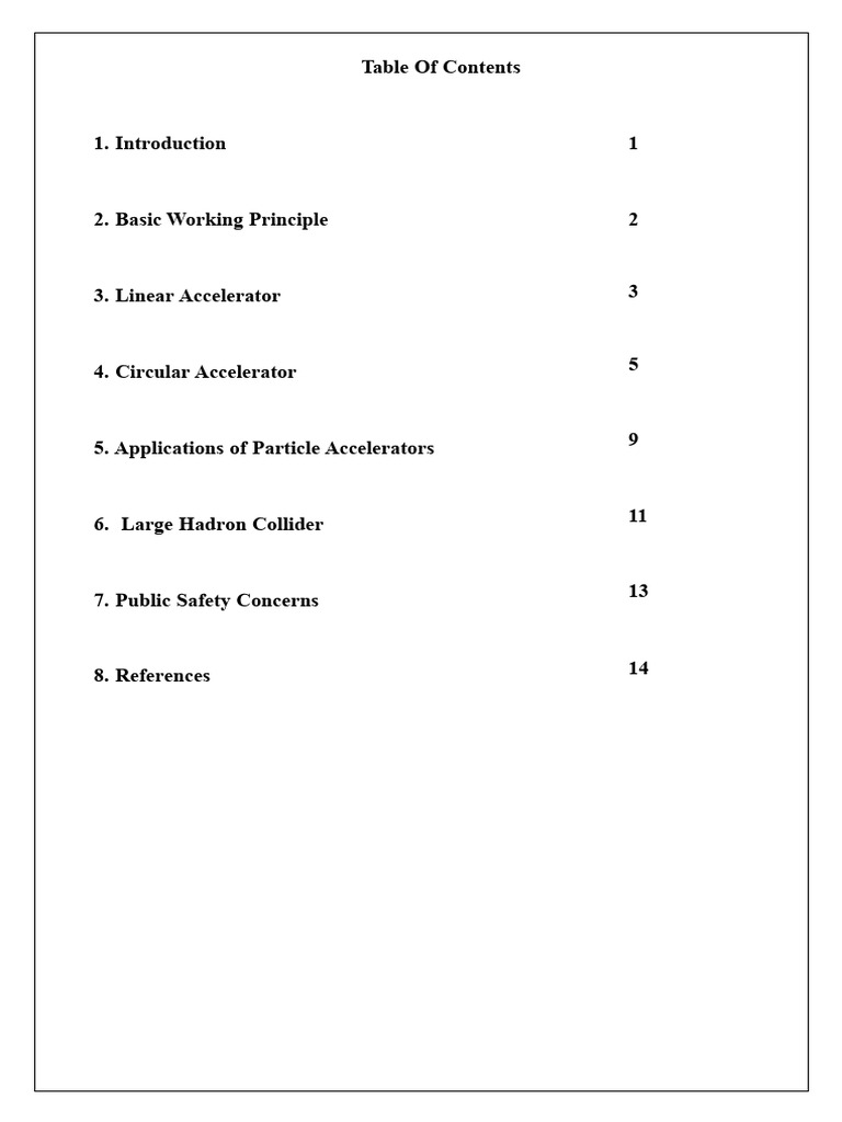 Particle Accelerator | PDF | Particle Accelerator | Large Hadron Collider