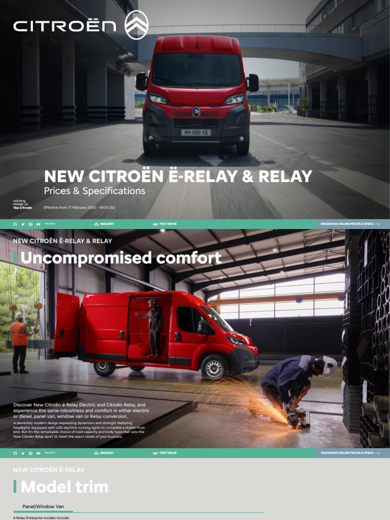 E Relay and Relay Price Specifications | PDF | Motor Vehicle | Vehicles