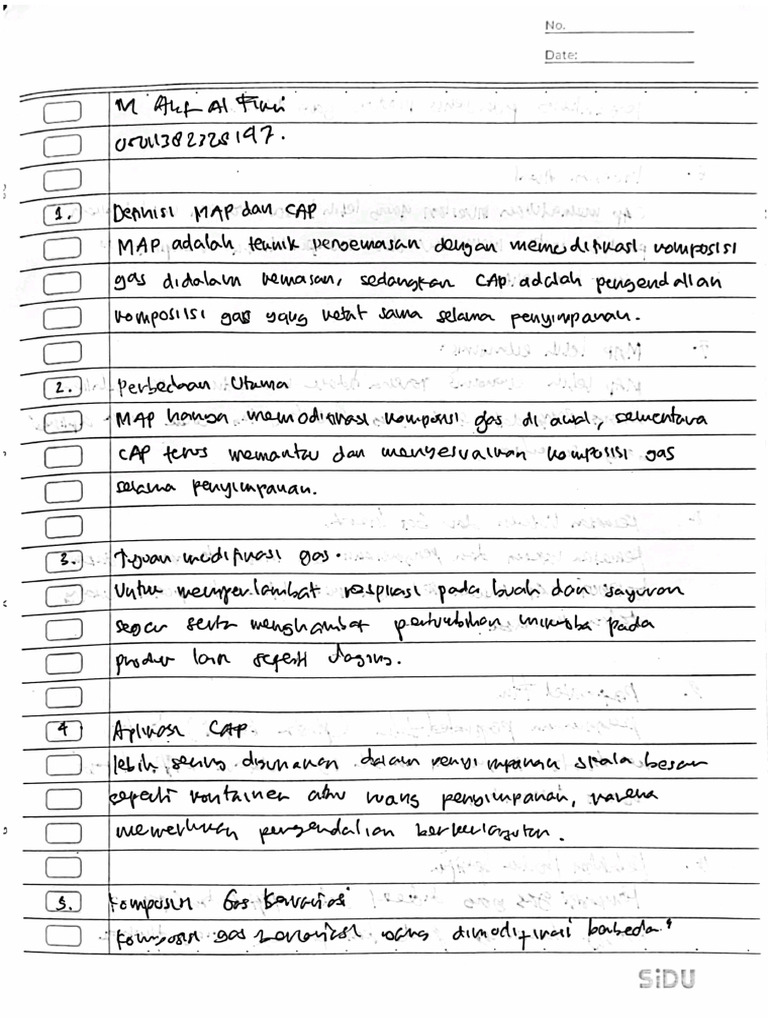 Pengemasan Alif (Map Cap) | PDF