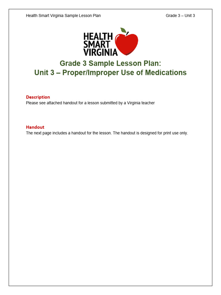 gr3 Atod 3 Proper Improper Medication | PDF | Over The Counter Drug ...