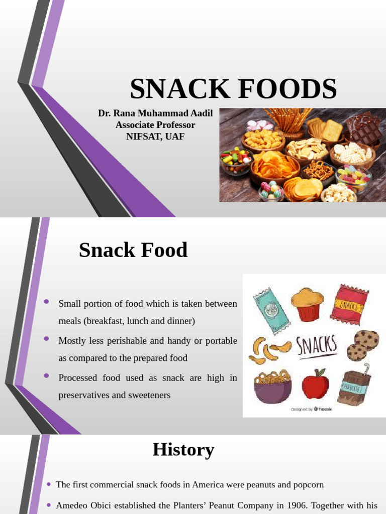 Lecture 9. Snack Foods | PDF | Taste | Salt